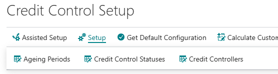 Clever Dynamics - Credit Control Setup